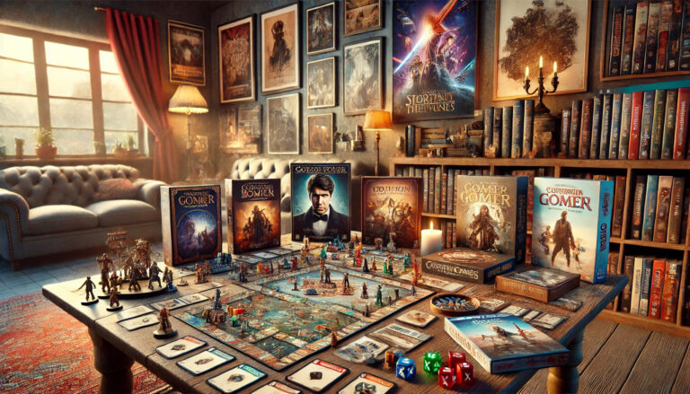 Board Games Inspired by Books, Movies, and TV Shows - Board Game ...